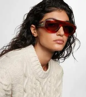 Bottega Veneta Shield Sunglasses