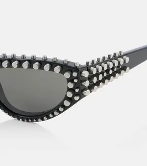 Gucci Studded Cat-eye Sunglasses