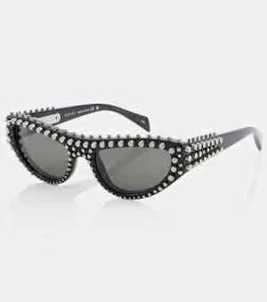 Gucci Studded Cat-eye Sunglasses