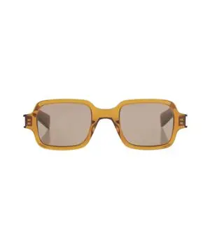 Saint Laurent Sl 720 Rectangular Sunglasses - Brown
