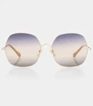Chloé Aly Oversized Sunglasses - Multicoloured