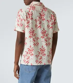 Orlebar Brown Hibbert Printed Linen Shirt