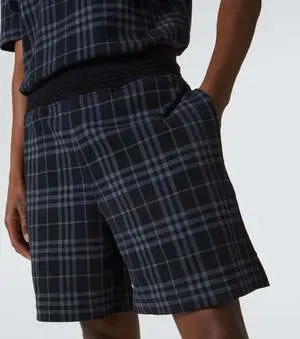 Burberry Checked Shorts
