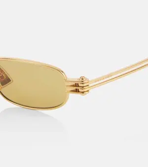 Bottega Veneta Rectangular Sunglasses
