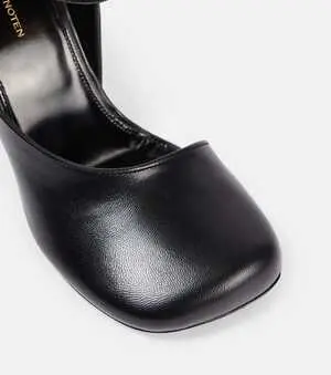 Dries Van Noten 95 Leather Pumps - Black
