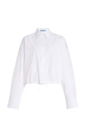 White Poplin Tops