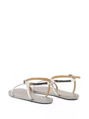 Marsèll Sottile Metallic-leather Sandals