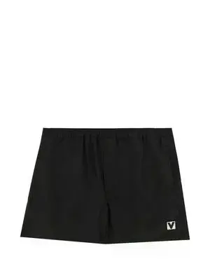 Valentino Garavani Chez-patch Swim Shorts - Black