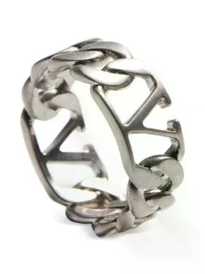 Valentino Garavani Vlogo Signature Metal Ring