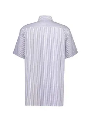Valentino Garavani Vlogo-embroidered Shirt - Blue
