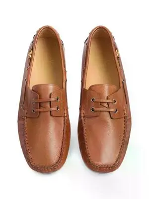 Valentino Garavani Fastaway Driver Loafers - Brown