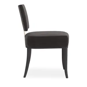 CARACOLE Reserved Seating Side Chair Black