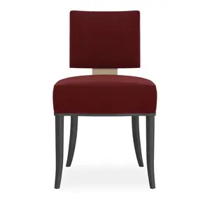 CARACOLE Reserved Seating Side Chair Red