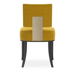 CARACOLE Reserved Seating Side Chair Yellow