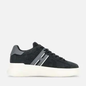 Hogan Leather Sneakers - Blue