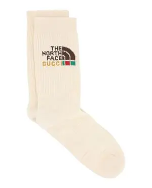 Gucci X The North Face Crew Socks - Cream