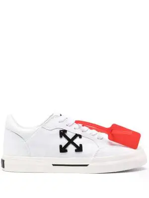 Off-White Vulcanized Low Top Sneakers - White