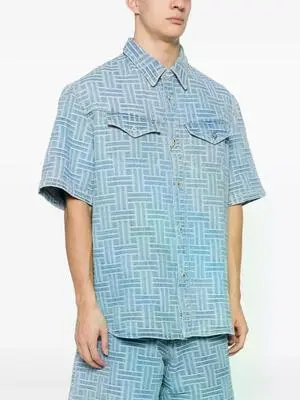 Kenzo Weave Denim Shirt