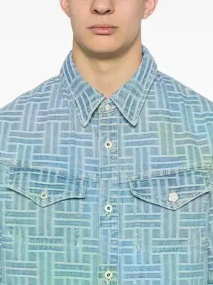 Kenzo Weave Denim Shirt