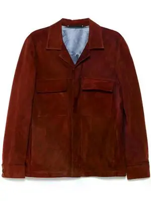 Men's Red Suede Jackets
