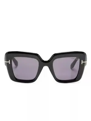 TOM FORD Esme Square-frame Sunglasses - Black
