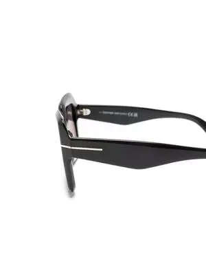 TOM FORD Esme Square-frame Sunglasses - Black