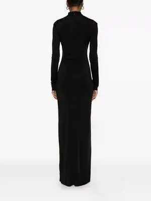 Khaite Norla Maxi Dress - Black