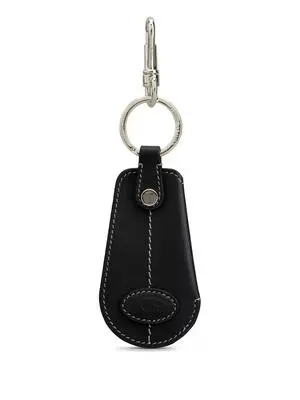 TOD'S Leather Keyring With Shoehorn - Black