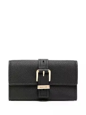 Michael Kors Flap Trifold Wallet - Black