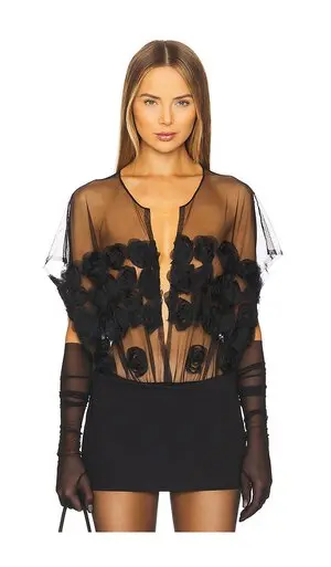 Norma Kamali Super Os Sleeveless Bf Bodysuit