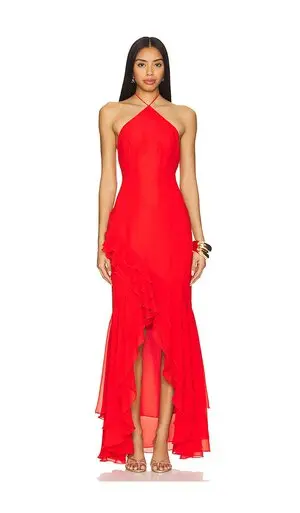 Lovers And Friends Asymmetrical Evening Dresses