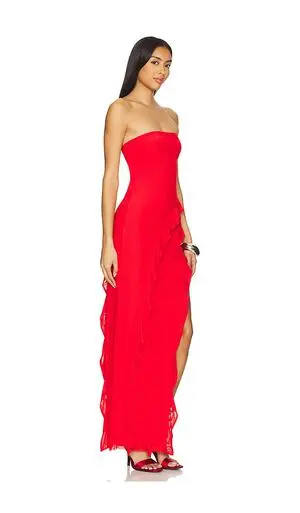 AFRM X Revolve Siobhan Draped Mesh Dress