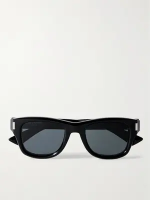 Saint Laurent Square-frame Sunglasses - Black