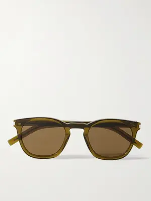 Saint Laurent D-frame Sunglasses - Green