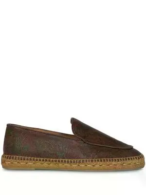 Etro Leather Espadrilles