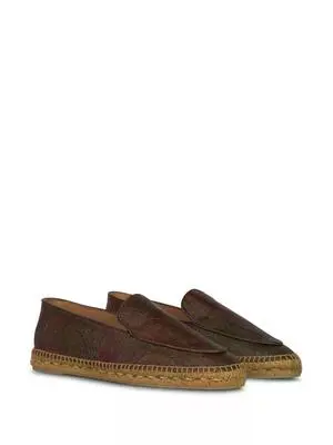 Etro Leather Espadrilles