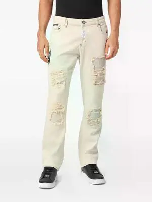 Philipp Plein Logo-patch Jeans