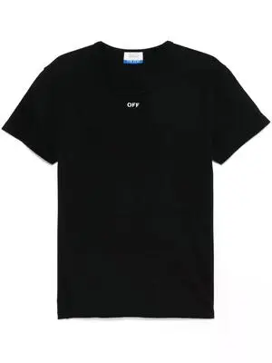 Off-White Off-stamp Ribbed T-shirt