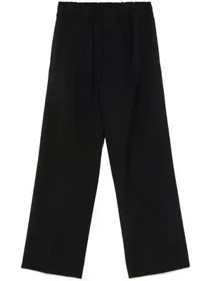 Sandro Black Wash Pants For Men