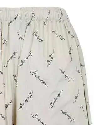 Balenciaga Printed Palazzo Pants