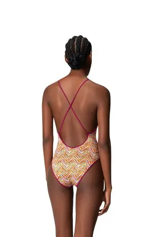 Missoni Reversible Printed One-piece Swimsuit - Multicoloured