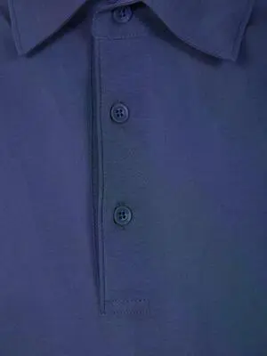 Herno Button-fastened Polo Shirt - Blue