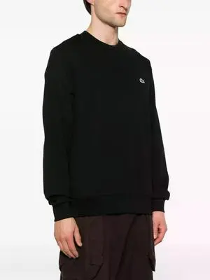 Lacoste Cotton Sweatshirt - Black