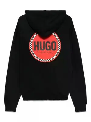 Hugo Logo-print Hoodie