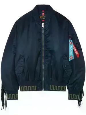 Alanui X Alpha Industries Bomber Jacket - Blue