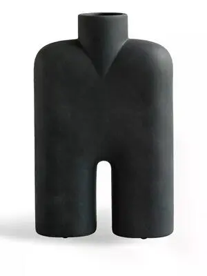 101 COPENHAGEN Medium Cobra Tall Vase - Black