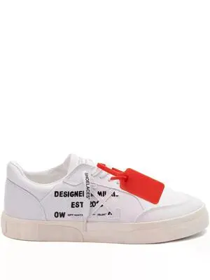 Off-white Flat Sneakers For Men