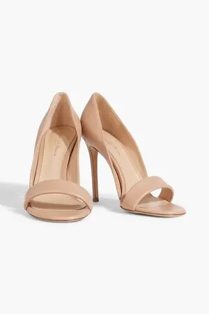 GIANVITO ROSSI Baiser Leather Sandals