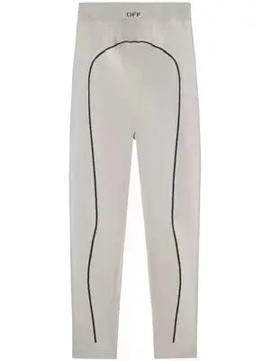 Off-White Off Stamp Leggings - Grey