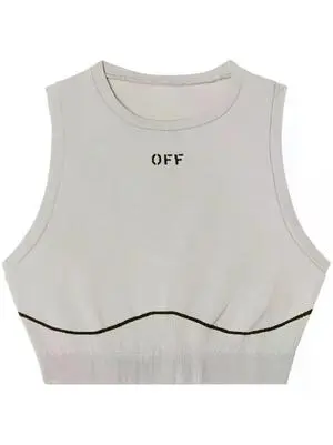 Off-White Stamp Performance Top - Grey